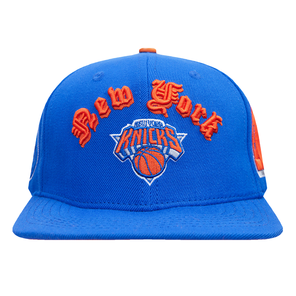 GORRA SNAPBACK NBA NEW YORK KNICKS OLD ENGLISH – Pro Standard México