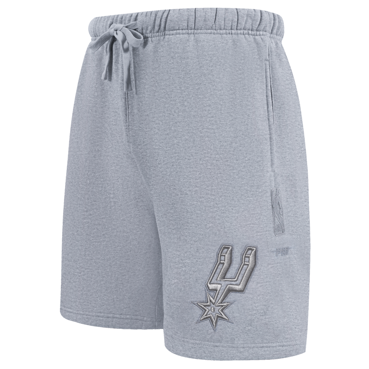 SHORTS DE ALGODÓN NBA SAN ANTONIO SPURS NEUTRAL – Pro Standard México
