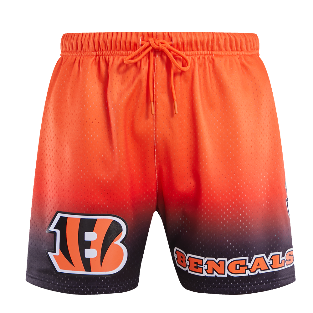 SHORTS DE MALLA NFL CINCINNATI BENGALS OMBRE – Pro Standard México