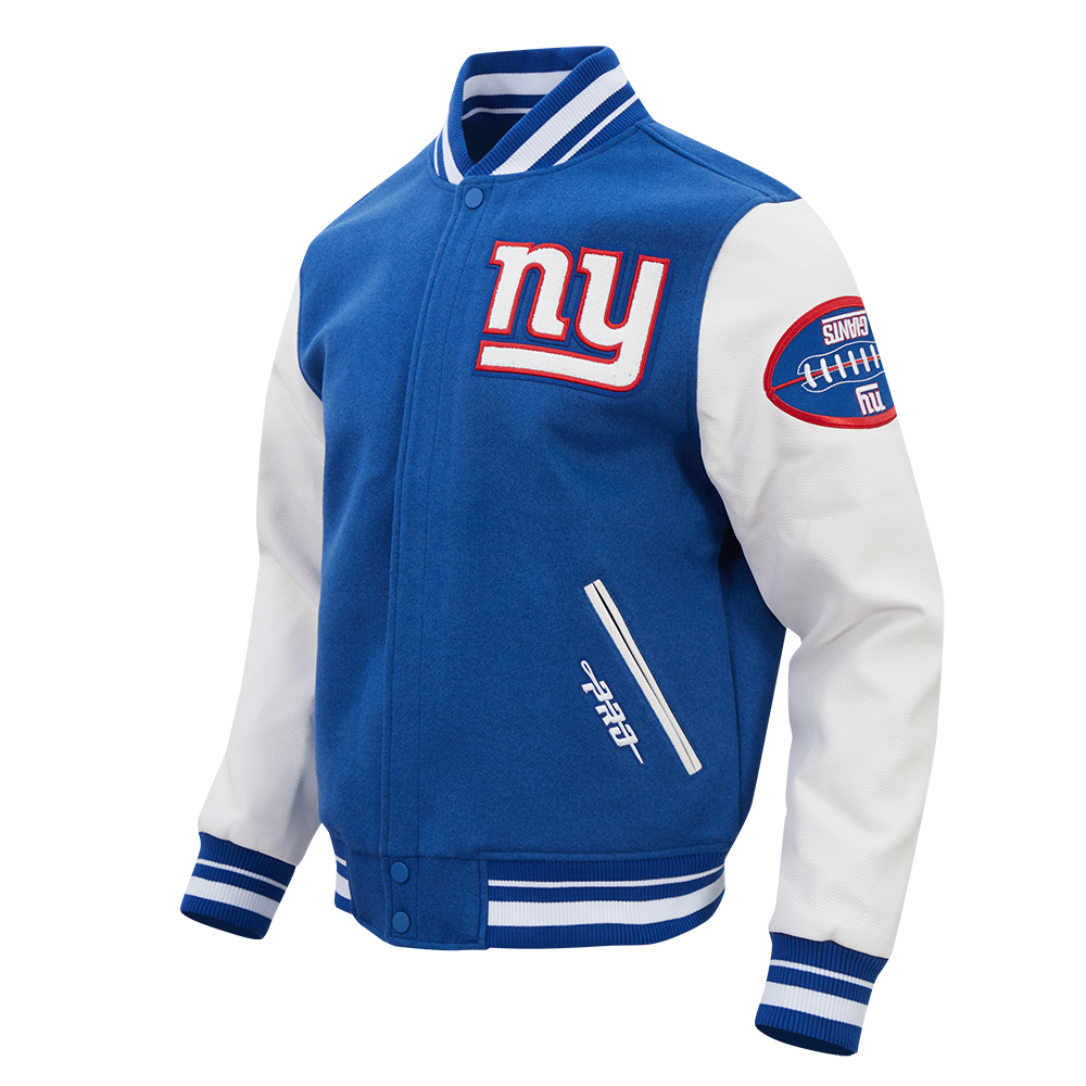 CHAMARRA UNIVERSITARIA NFL NEW YORK GIANTS OLD ENGLISH – Pro Standard ...