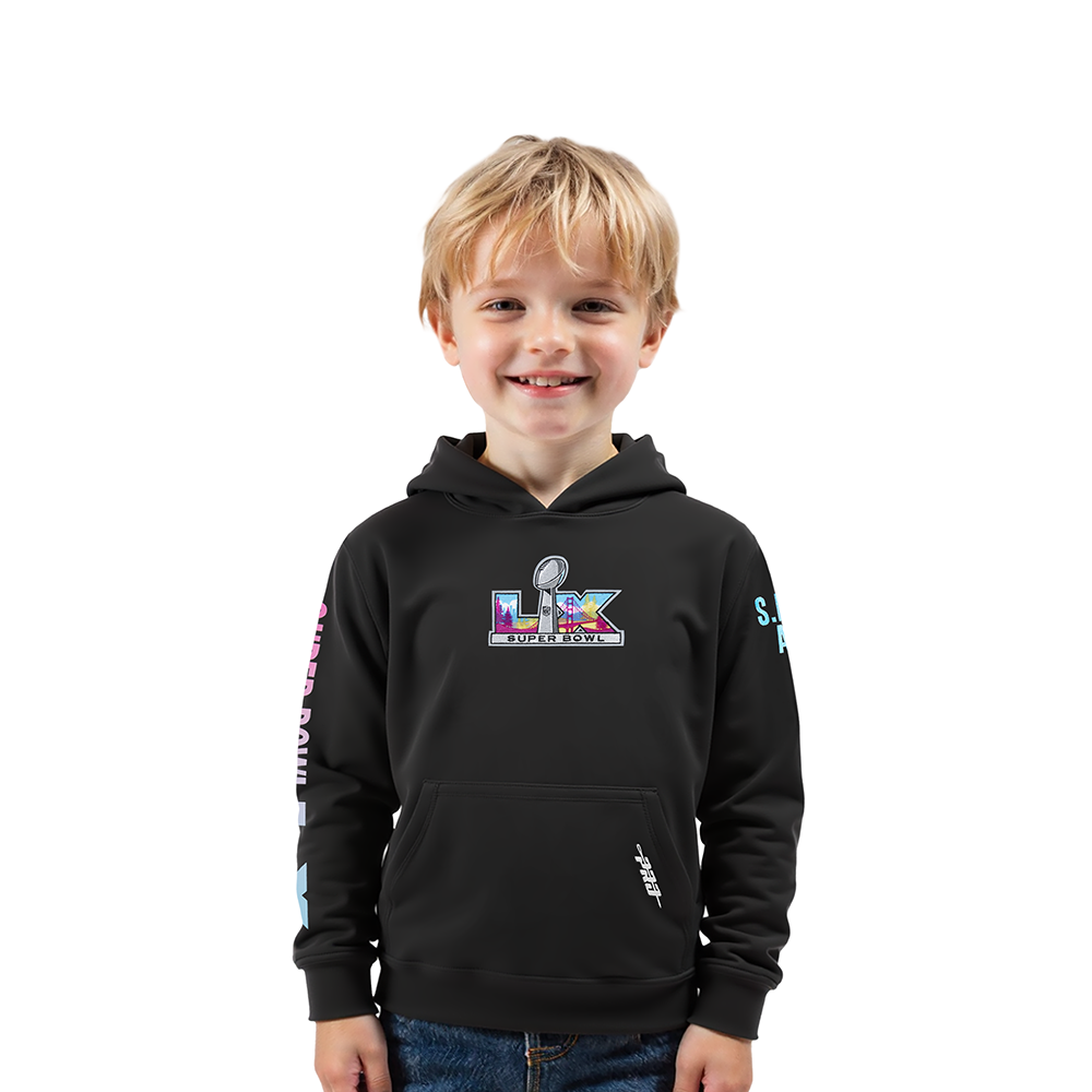 SUDADERA CON GORRO NFL SUPER BOWL 60 PARA BEBÉ NIÑO – Pro Standard México