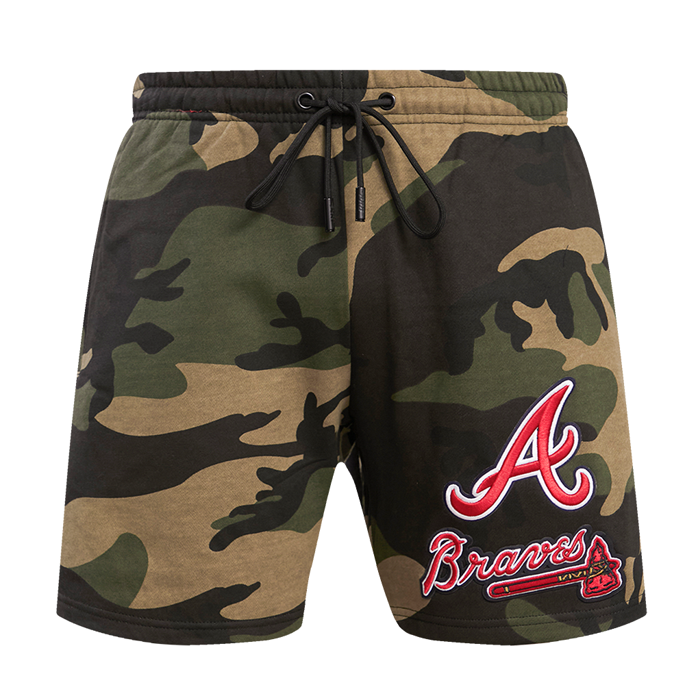 SHORTS DE ALGODÓN MLB ATLANTA BRAVES CLASSIC BRISTLE – Pro Standard México