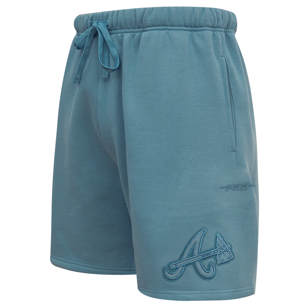 SHORTS DE ALGODÓN MLB ATLANTA BRAVES NEUTRAL – Pro Standard México
