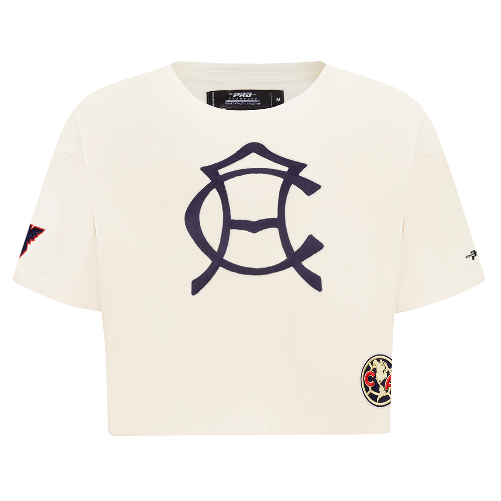 PLAYERA CROP LIGA MX CLUB AMERICA PREMIUM PARA MUJER – Pro Standard México
